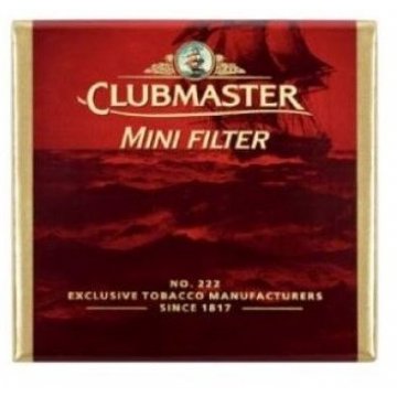 Tigari de foi Clubmaster Mini Filter Red 10 cumpar tigari de foi