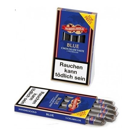 Tigari de foi Handelsgold Cigarillos Blue 5. tigari aromate