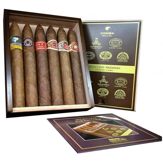 Trabucuri cubaneze Seleccion Piramides 6 selectie trabucuri cubaneze