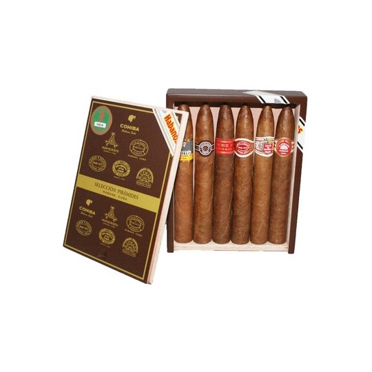 Trabucuri cubaneze Seleccion Piramides 6 selectie trabucuri cubaneze