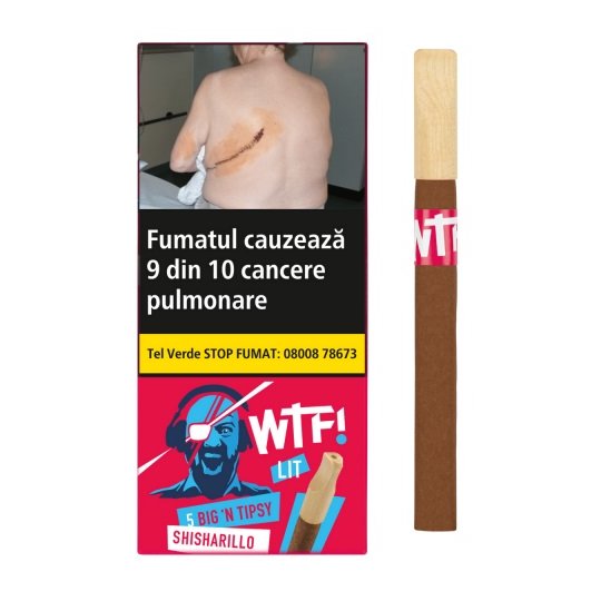 Tigari de foi WTF Big`n Tipsy Lit Fructe de Padure (50) tutungerie tigari