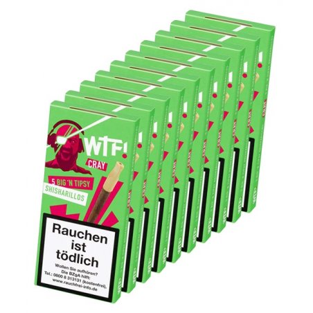 Tigari de foi WTF Big`n Tipsy Cray Mar (50) tutungerie tigari foi aromate