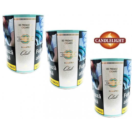 Tigari de foi Candlelight Club Sumatra 150 ieftine