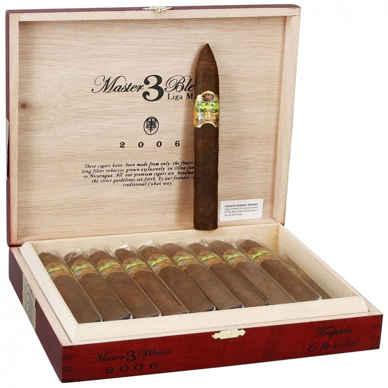 Trabucuri Oliva Master Blend 3 Torpedo 20 fumez trabucuri