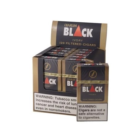 Tigari de foi Djarum Black Ivory Filter Cigarillos (100)