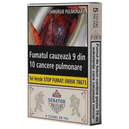 Cumpara Tigari de foi Senator Torpedo Fine.