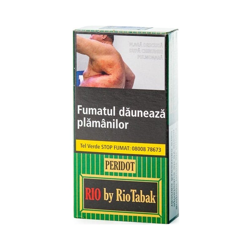 Tigari De Foi Mentolate Rio Peridot By RioTabak 10 tutungerie