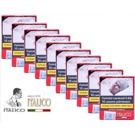 Tigari de foi Ambasciator Italico Rosso Arabico (50) fumez