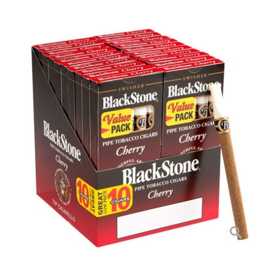 Tigari de foi aromate cirese BlackStone Tip Cigarillos Ruby (100)