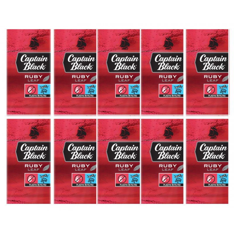 Captain Black Mini Cigarillo Filter Ruby Cherry Țigări de Foi