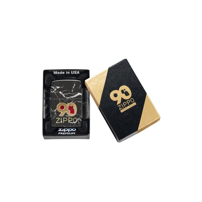 Bricheta Zippo 49864 90th Anniversary Commemorative Design