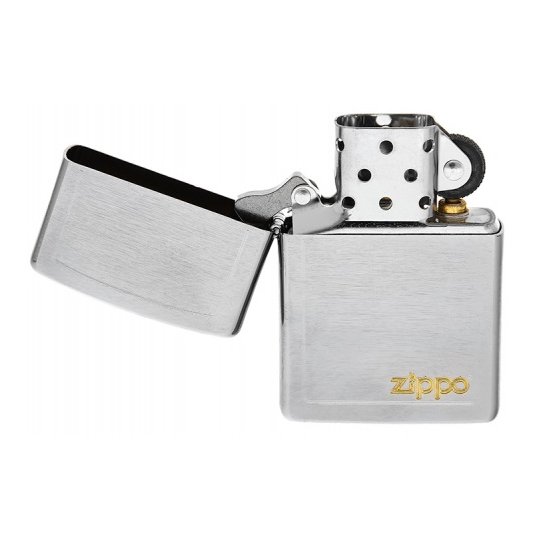 Bricheta Zippo AE184840 Reg Brush Finish Chrome