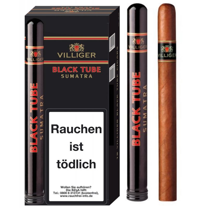 Trabucuri Villiger Black Tube Sumatra (15)