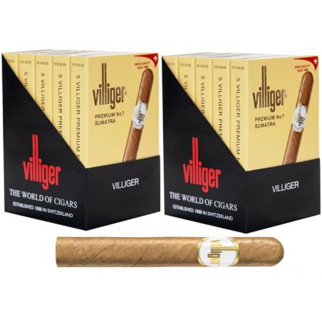Trabucuri la reducere Villiger Premium No.7 Sumatra (50)