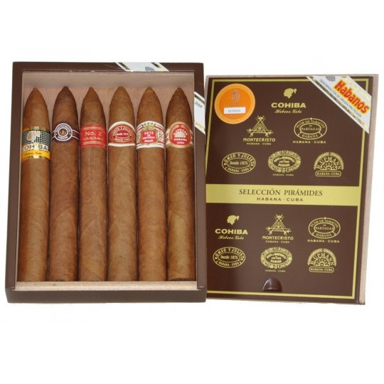 Trabucuri cubaneze Seleccion Piramides 6 selectie trabucuri cubaneze
