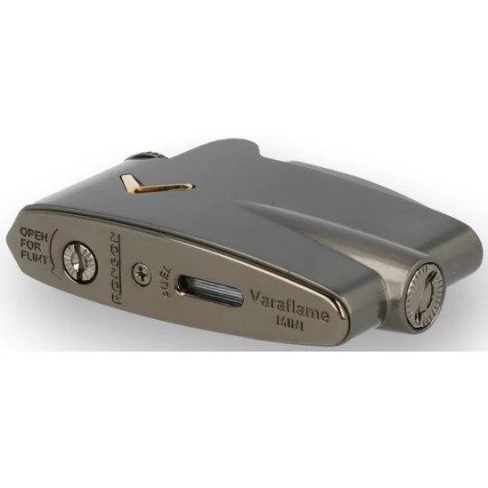 Bricheta Ronson Mini Varaflame Gun Metal R310002