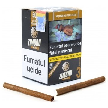 Tigari de foi Zimbru Filter Cigarillos Neaos (50)