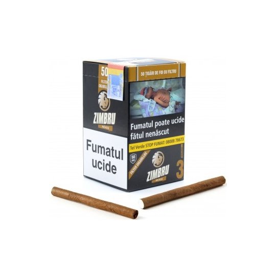 Tigari de foi Zimbru Filter Cigarillos Neaos (50)
