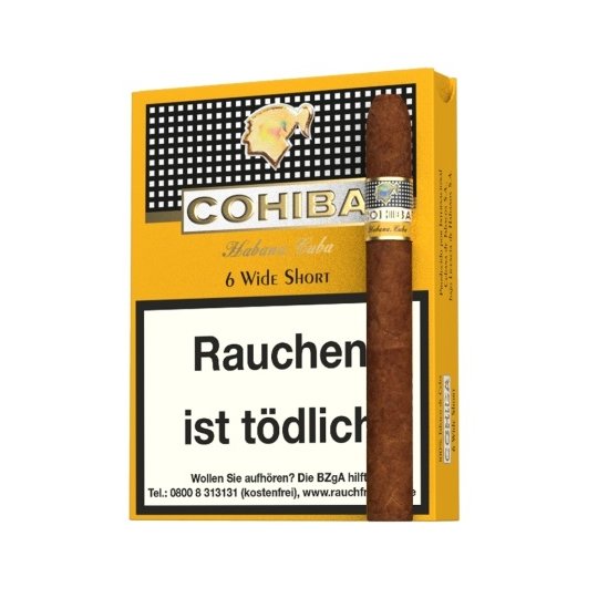 Tigari de foi Cohiba Wide Short 10 Pachete la cel mai bun pret
