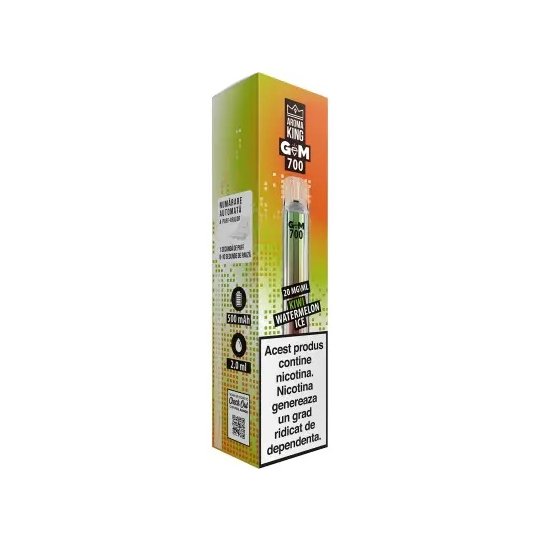 Tigara Electronica Aroma KING GeM Bar Kiwi Watermelon Ice 20 mg