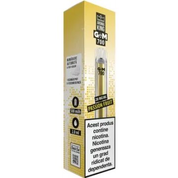 Tigara Electronica Aroma KING GeM Bar Passion Fruit 20 mg