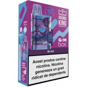 Tigara Electronica Aroma KING GeM Box MR Blue 20 mg