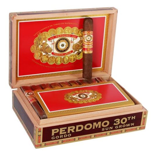 Trabucuri Perdomo 30th Anniversary Sun Grown Gordo 30 si scrumiera